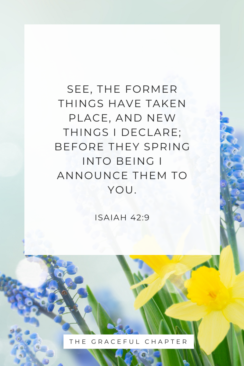 30 Encouraging Bible Verses On New Beginnings (With Images) - The ...