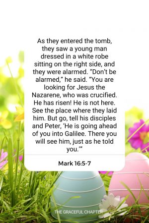 36 Happy Easter Bible Verses Images - The Graceful Chapter