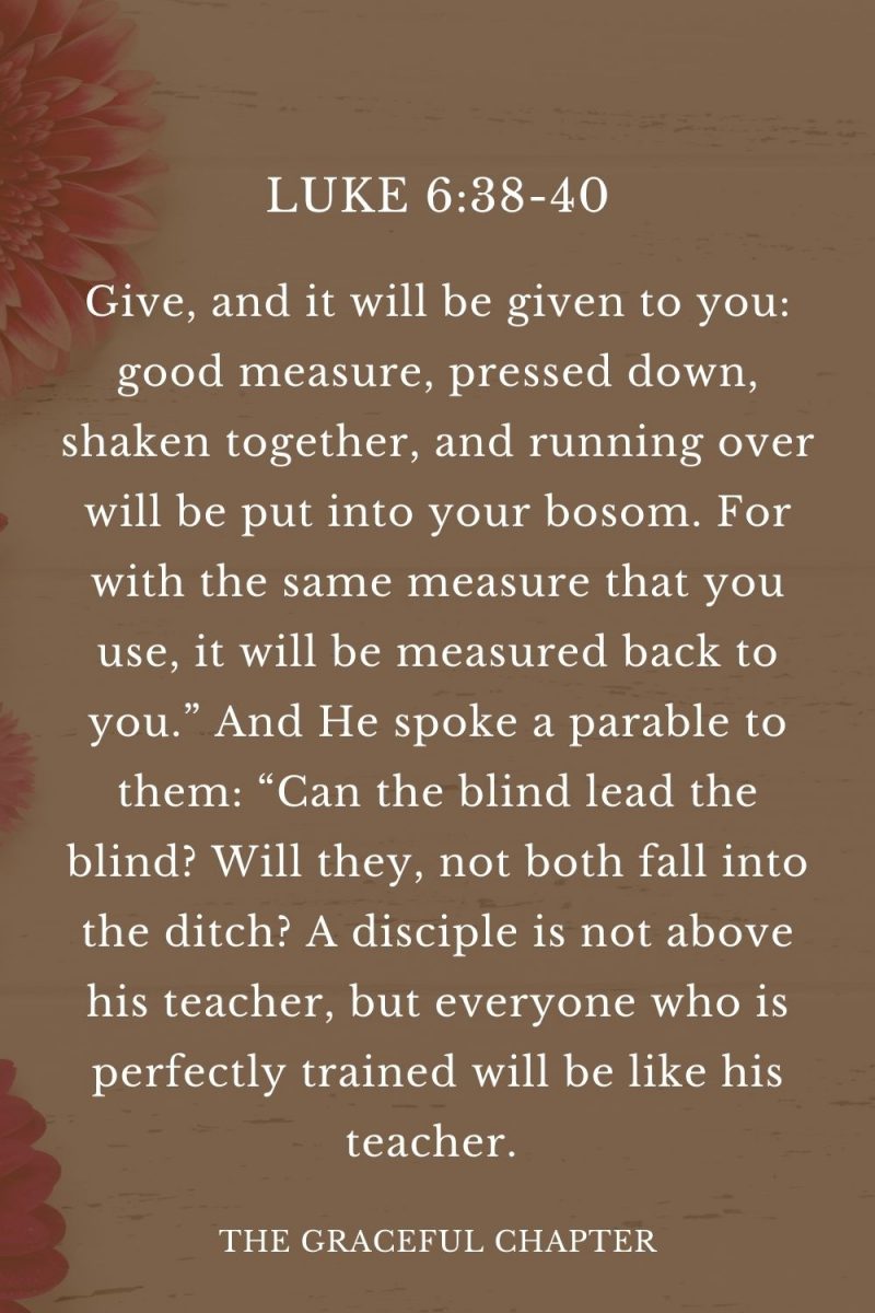 43 Bible Verses About Blessings - The Graceful Chapter