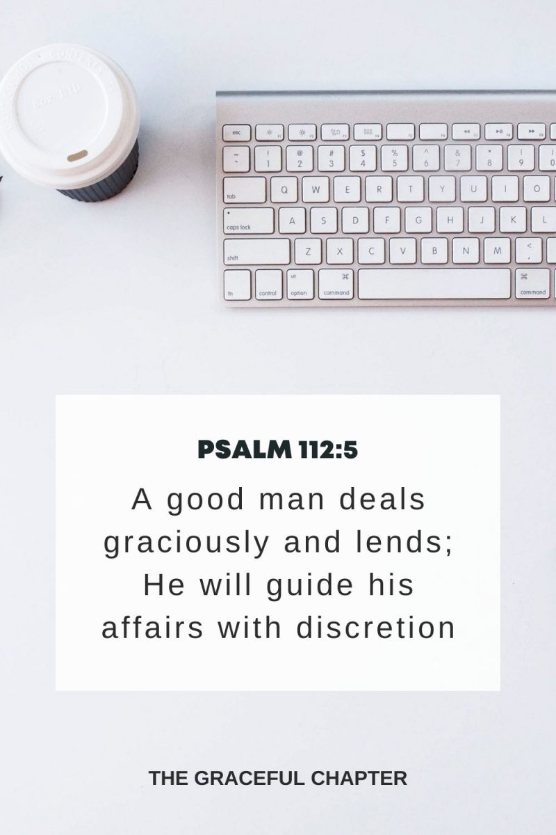 39 Bible Verses About Business - The Graceful Chapter