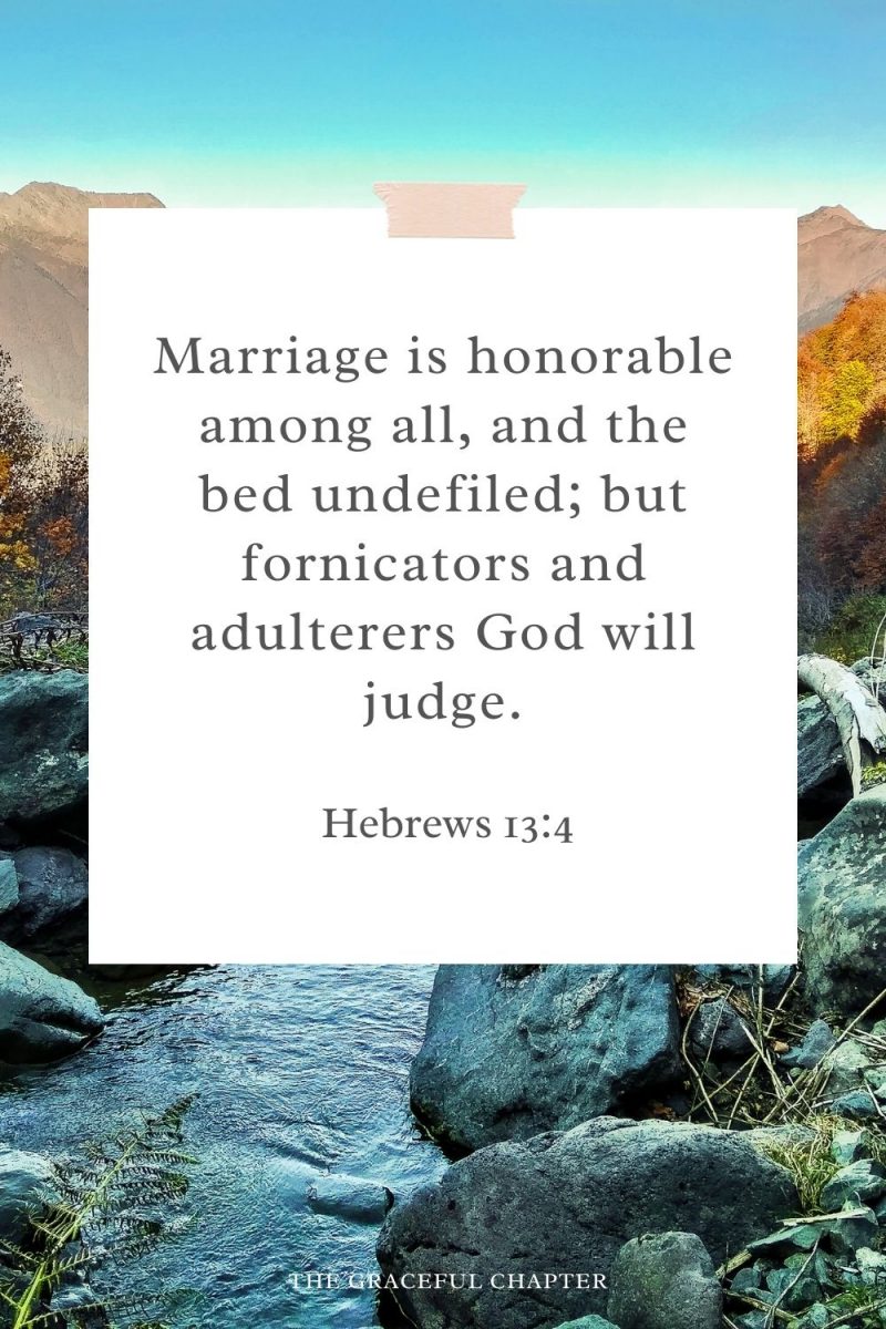 38 Bible Verses About Adultery - The Graceful Chapter