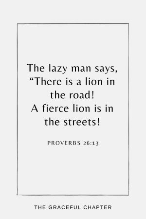44 Bible Verses About Laziness - The Graceful Chapter