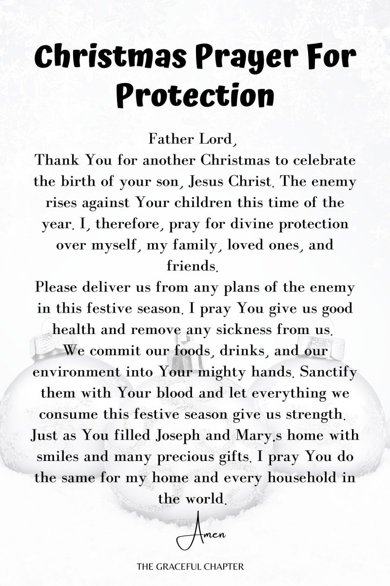 15 Beautiful Christmas Prayers - The Graceful Chapter