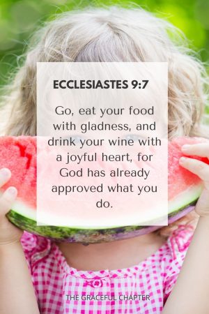 40 Bible Verses About Gluttony - The Graceful Chapter