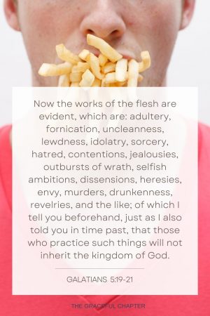 40 Bible Verses About Gluttony - The Graceful Chapter