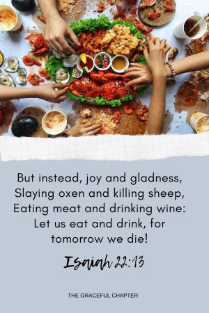 40 Bible Verses About Gluttony - The Graceful Chapter