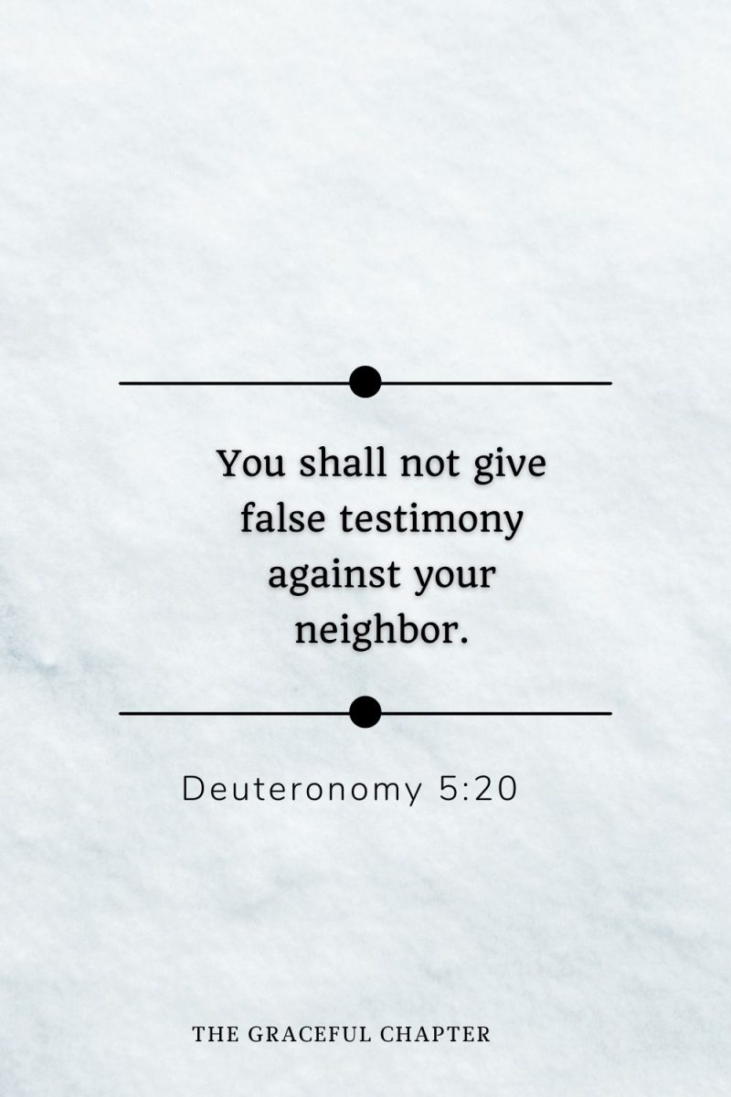 34 Bible Verses About Lying - The Graceful Chapter