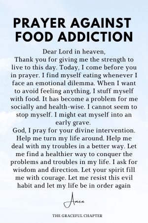 10 Prayers Against Addiction - The Graceful Chapter