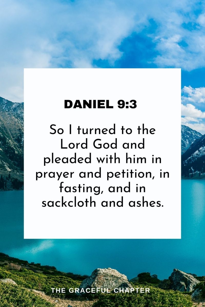 40 Bible Verses About Fasting - The Graceful Chapter