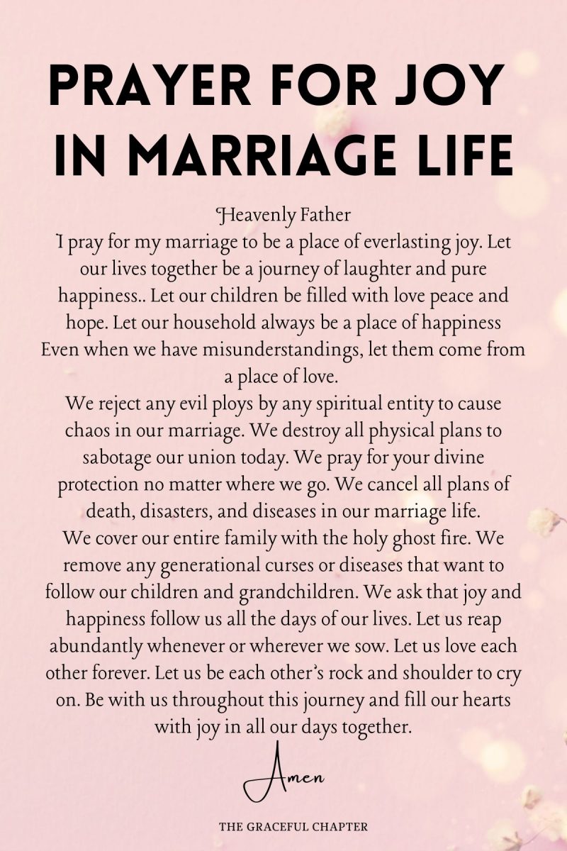 5 Prayers For Joy To Help You Live A Happy Life - The Graceful Chapter