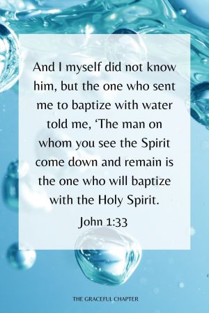 40 Bible Verses About Baptism - The Graceful Chapter