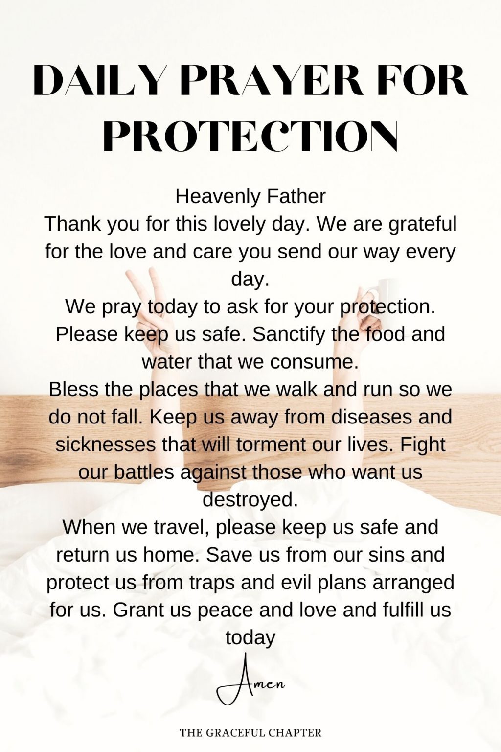 26 Powerful Daily Prayers For Today - The Graceful Chapter