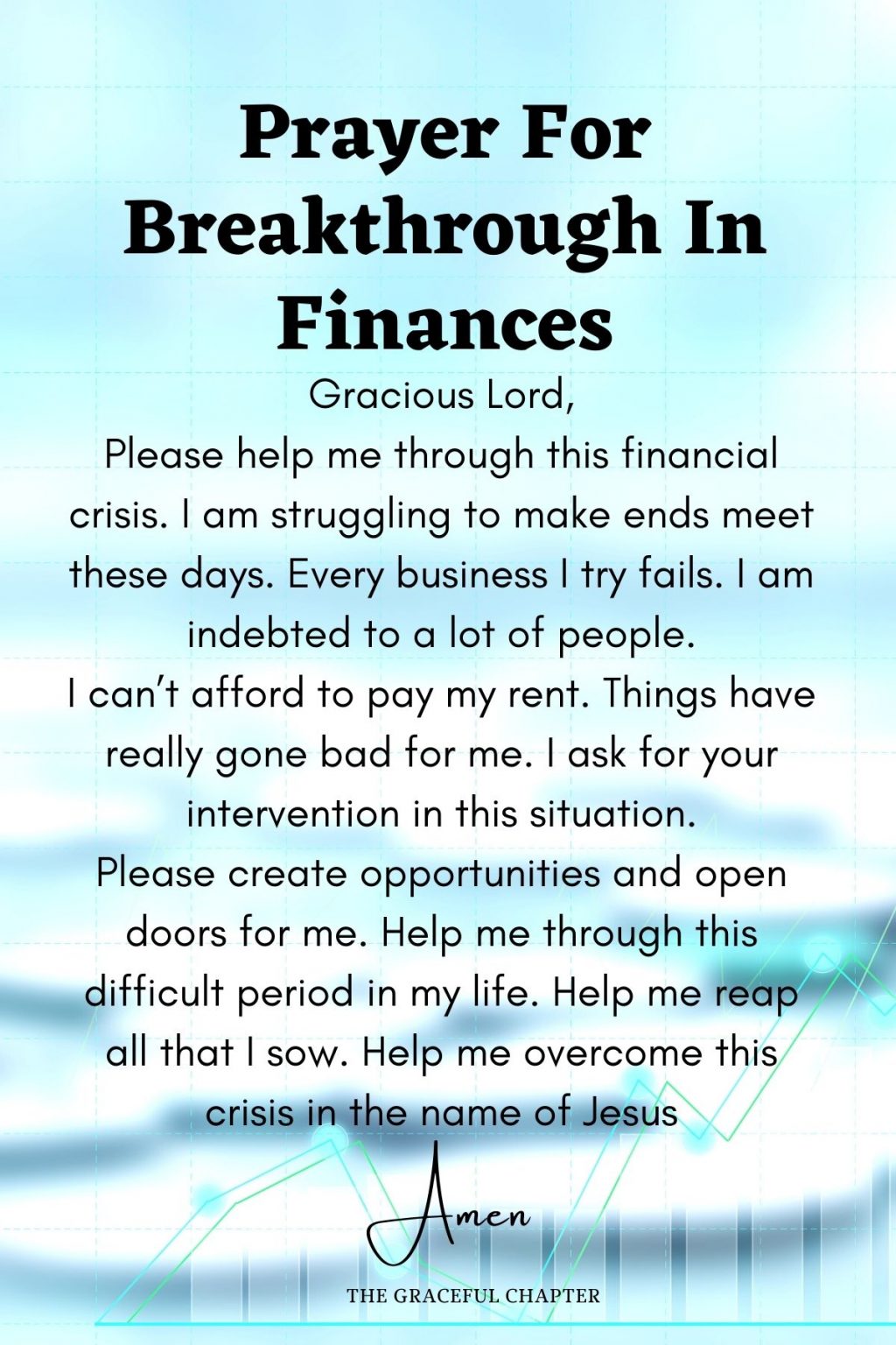 8 Powerful Prayers For Breakthroughs - The Graceful Chapter