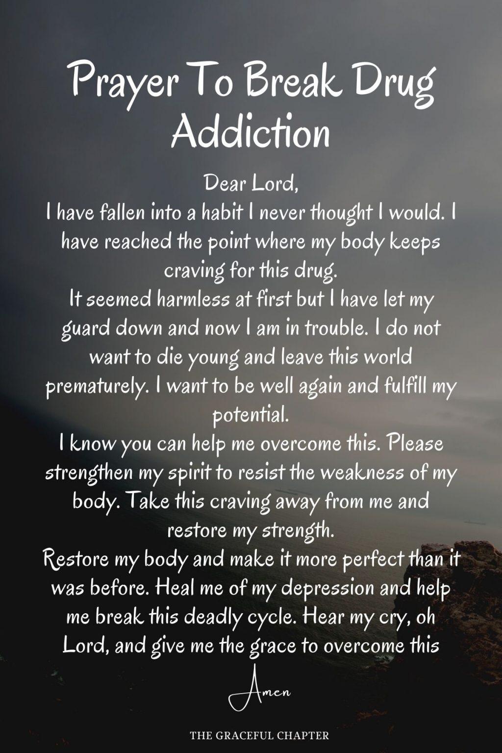10 Good Prayers For Breaking Bad Habits - The Graceful Chapter