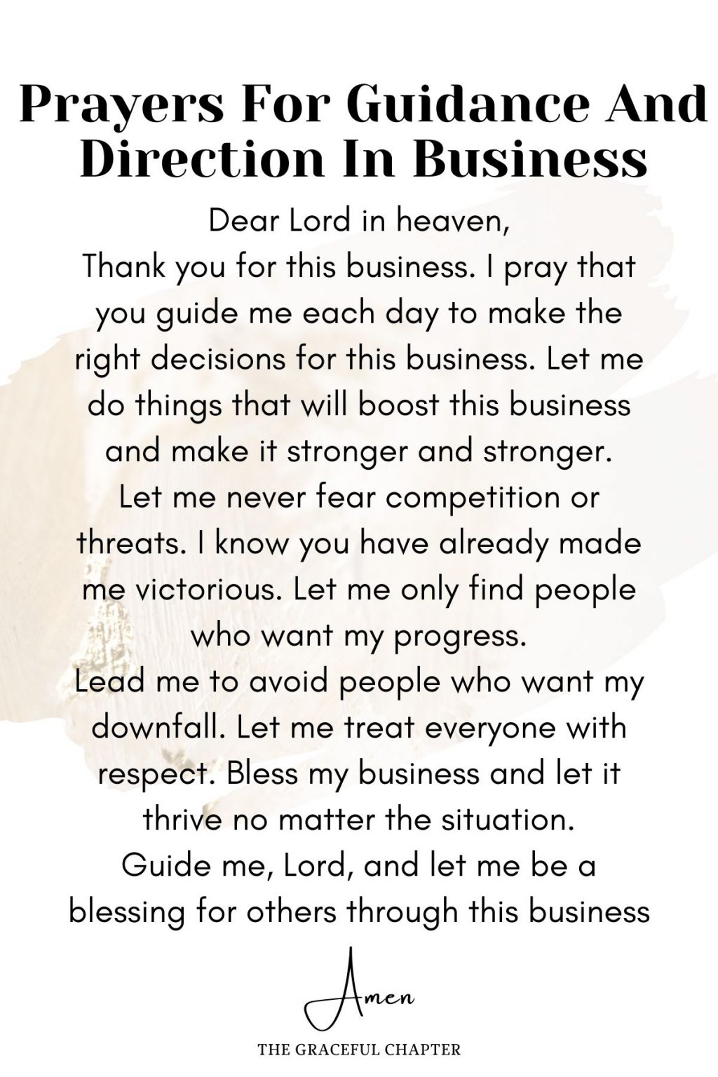 8 Prayers For Guidance And Direction - The Graceful Chapter