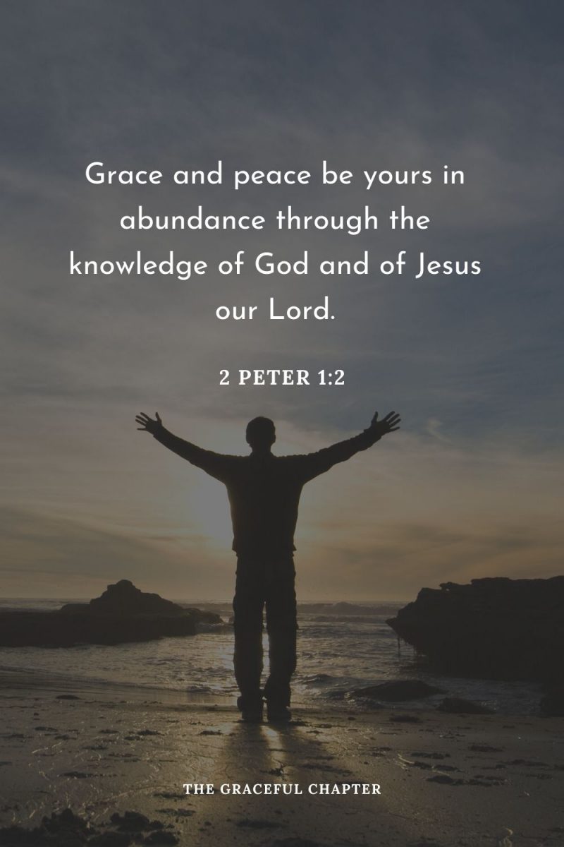 40 Grace Bible Verses NIV - The Graceful Chapter