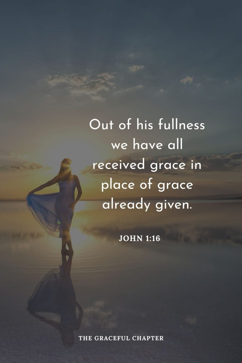 40 Grace Bible Verses NIV - The Graceful Chapter