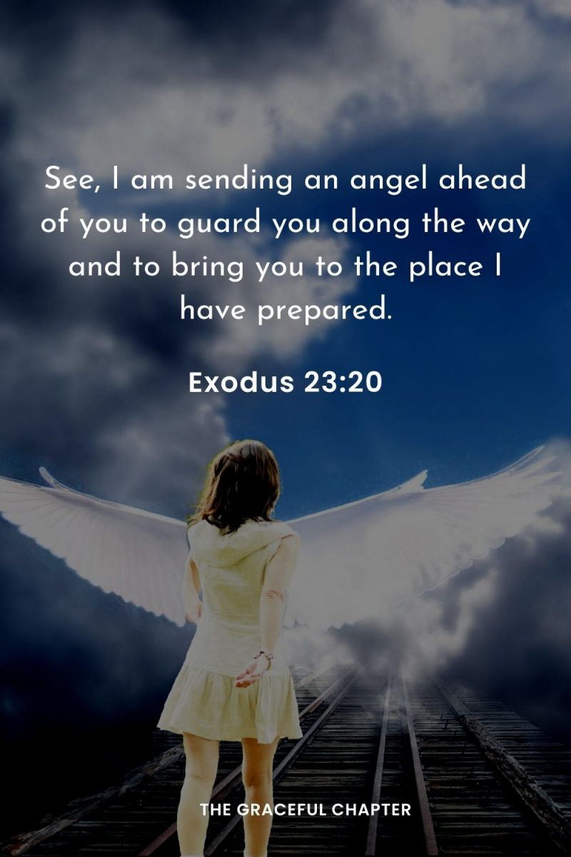 42 Bible Verses About Angels - The Graceful Chapter