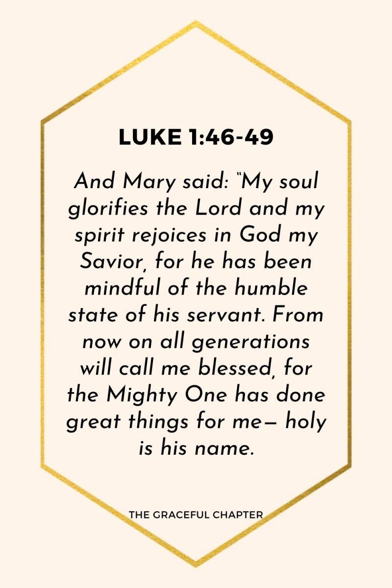 Luke 1:46-49 Meaning