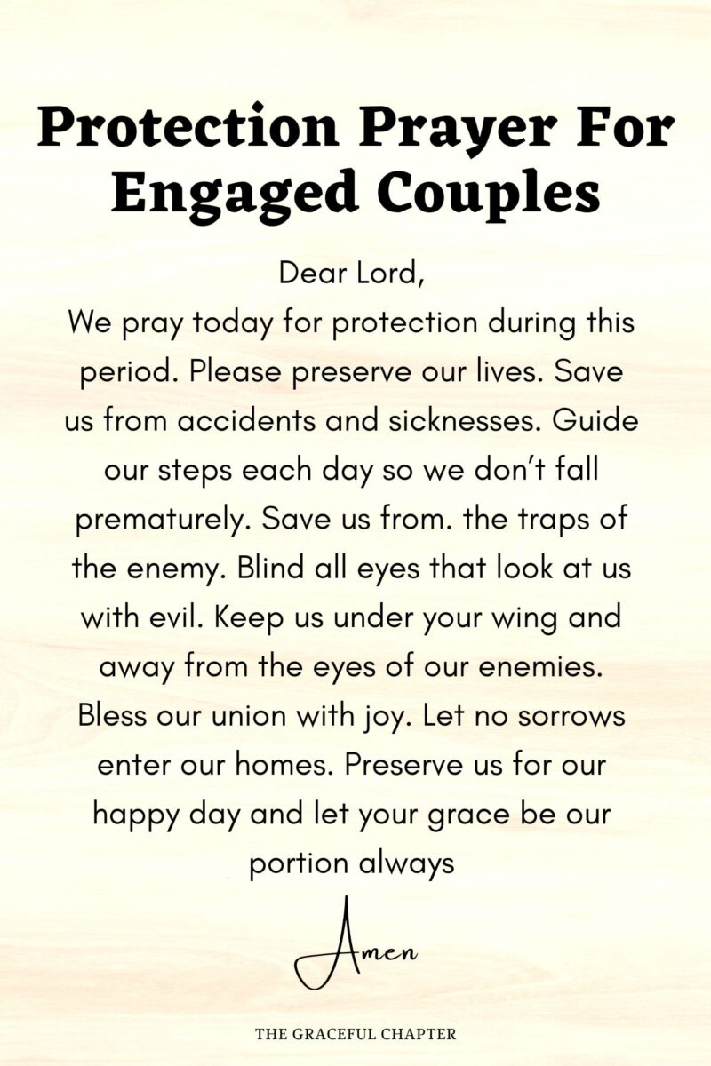 8 Important Prayers For Engaged Couples - The Graceful Chapter