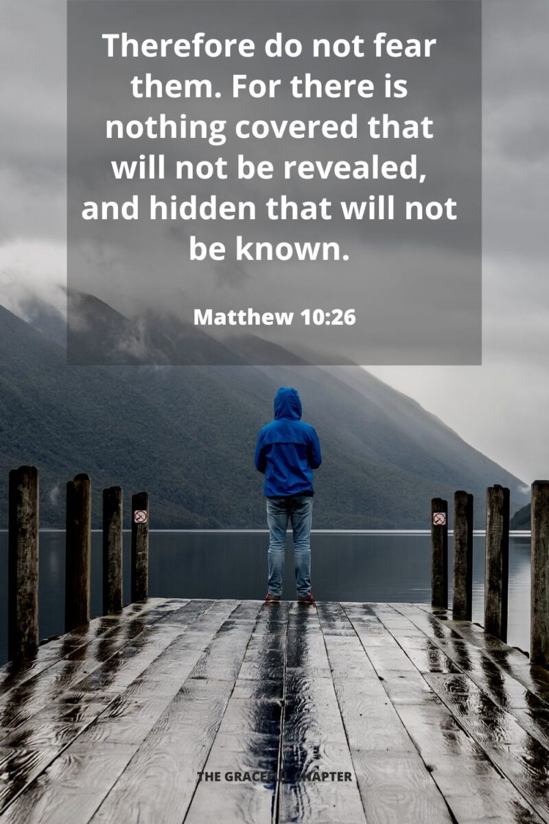 39 Do Not Be Afraid Verses In The Bible - The Graceful Chapter