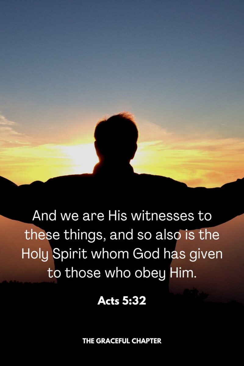 39 Bible Verses About The Holy Spirit - The Graceful Chapter