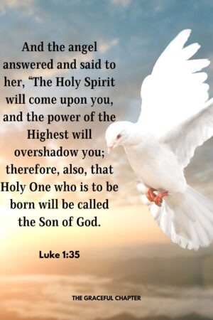 39 Bible Verses About The Holy Spirit - The Graceful Chapter