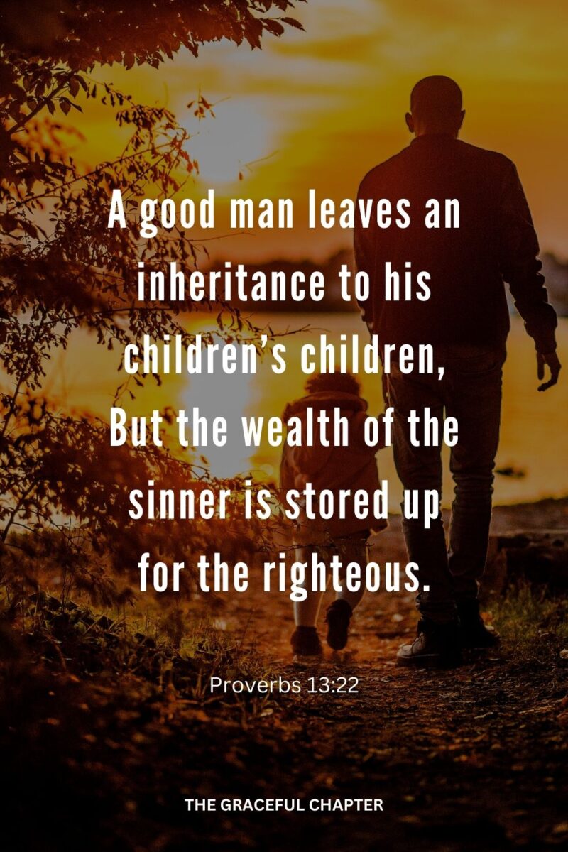 48 Bible Verses About Inheritance - The Graceful Chapter