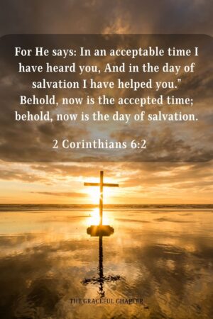 42 Best Salvation Bible Verses - The Graceful Chapter