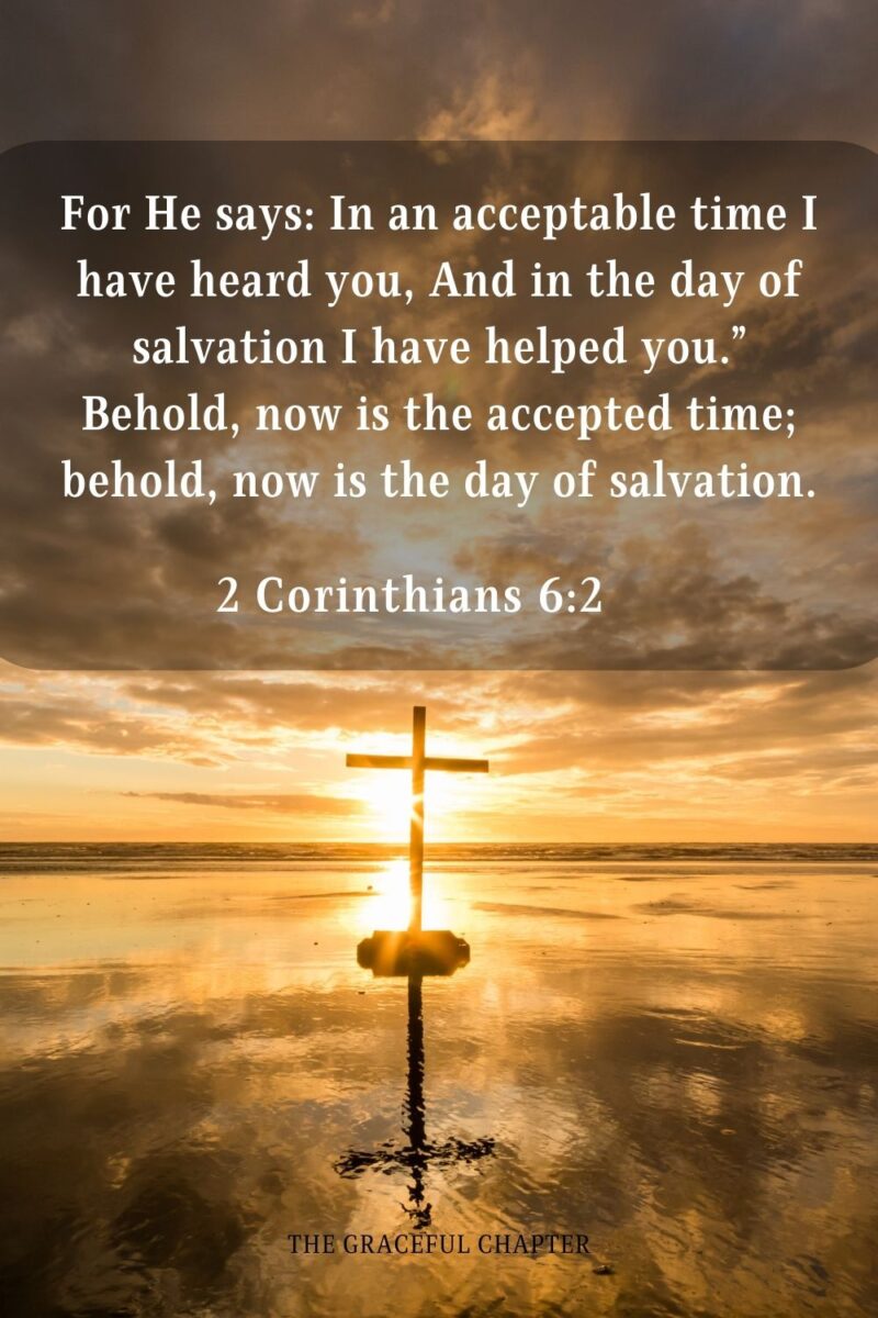 42 Best Salvation Bible Verses - The Graceful Chapter