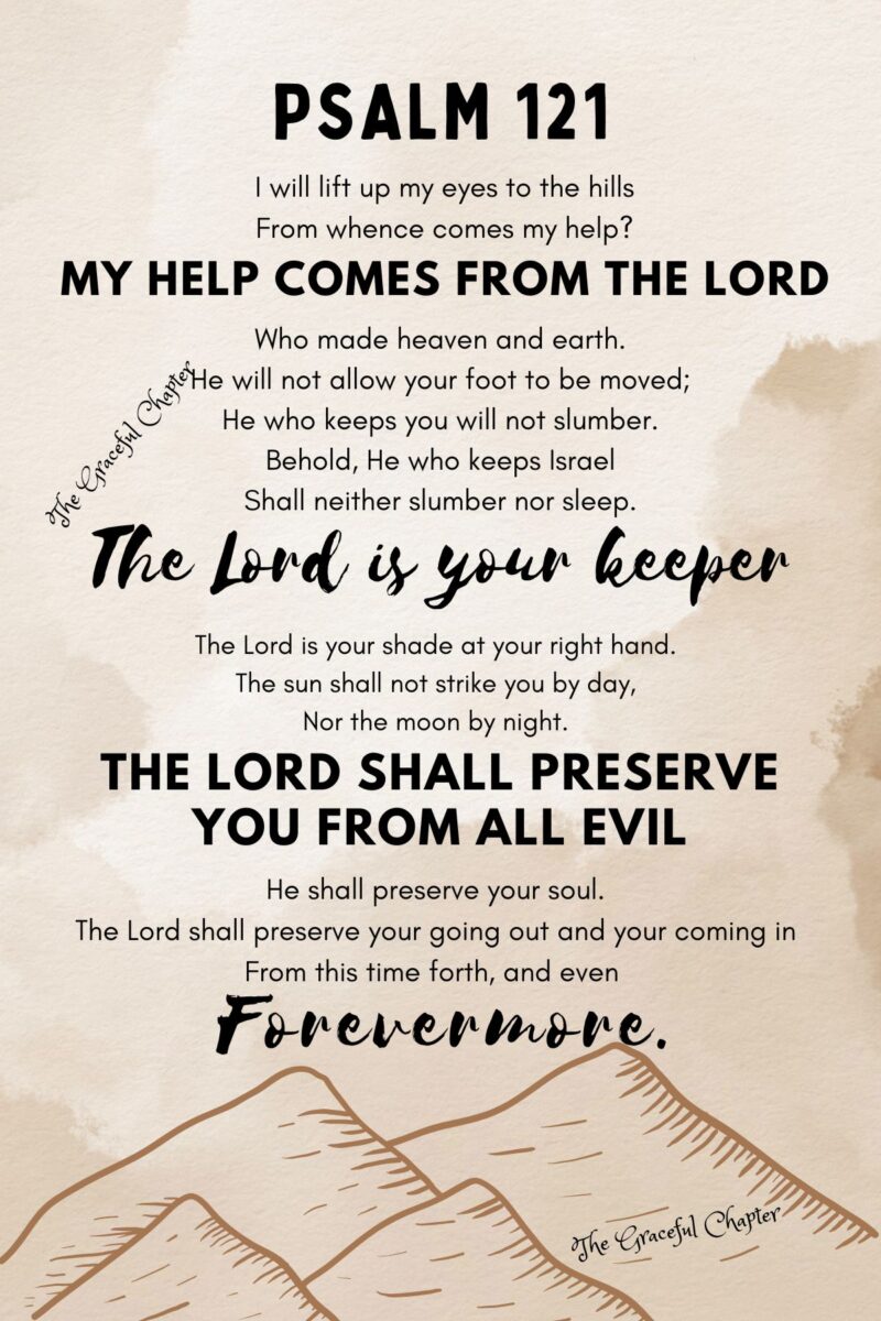 18 Popular Psalm Bible Verses - The Graceful Chapter