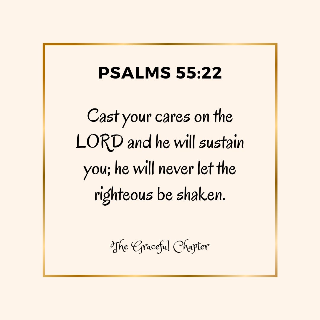 Reflection Psalms 55 22 He Cares For You The Graceful Chapter Reflection Psalms 55 22 He Cares For You The Graceful Chapter