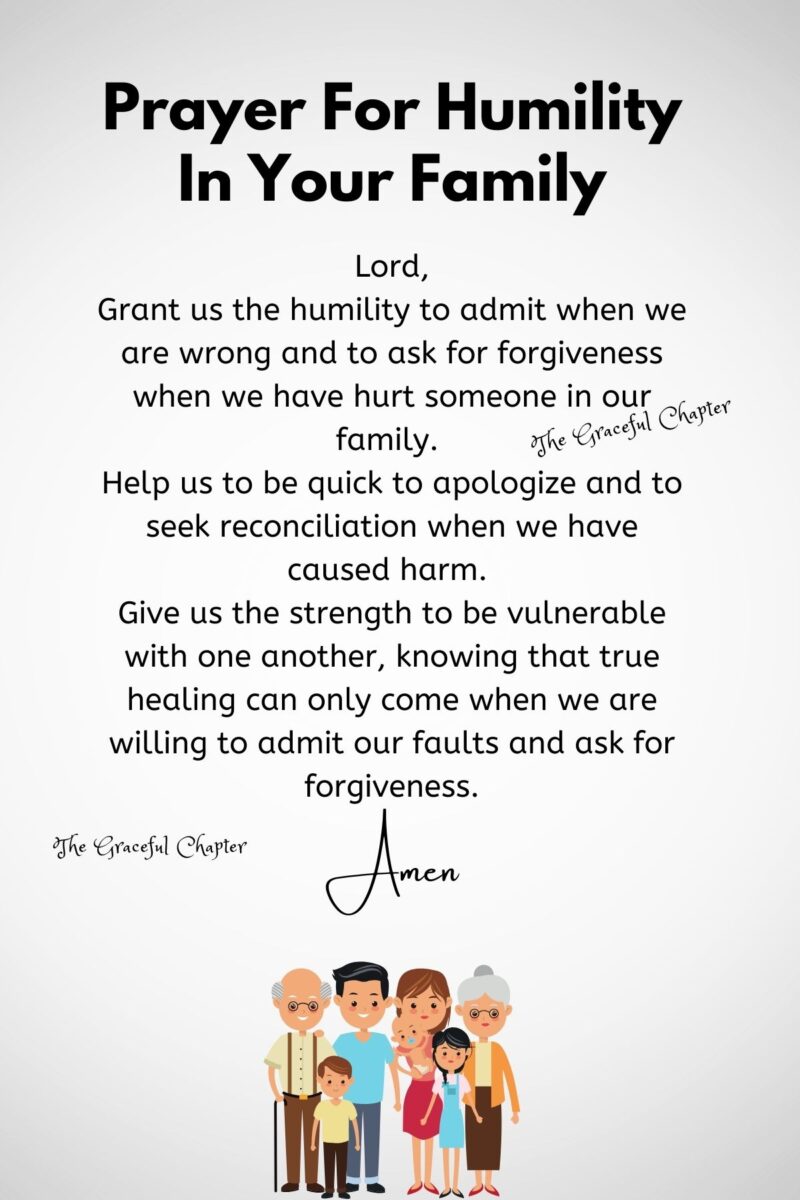 20 Prayers For Family Unity - The Graceful Chapter