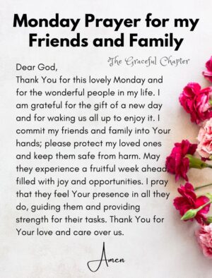 14 Monday Morning Prayers To Start Your Week - The Graceful Chapter